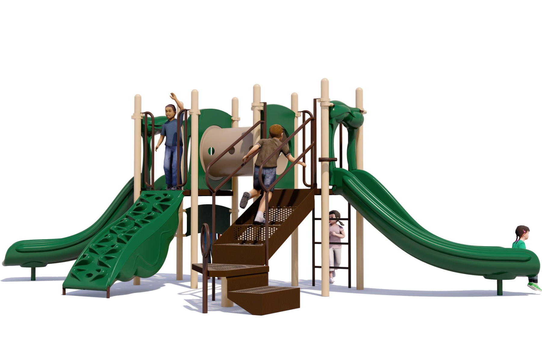 Two Step Commercial Playground Equipment | American Parks Company
