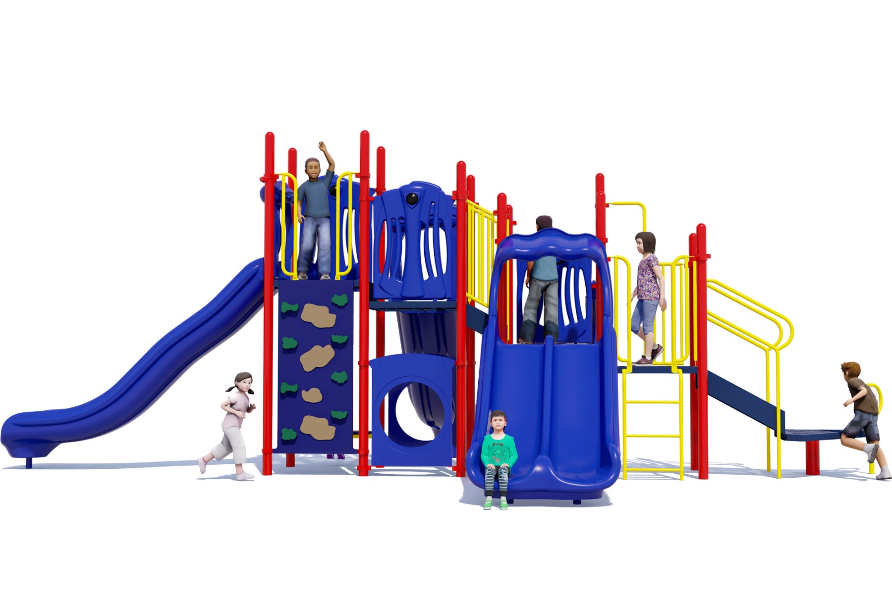 Skyline Commercial Play Structure- American Parks Company