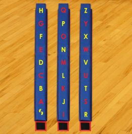 WeeKidz Balance Beams - Alphabet Set of 3 - Independent Play - American ...